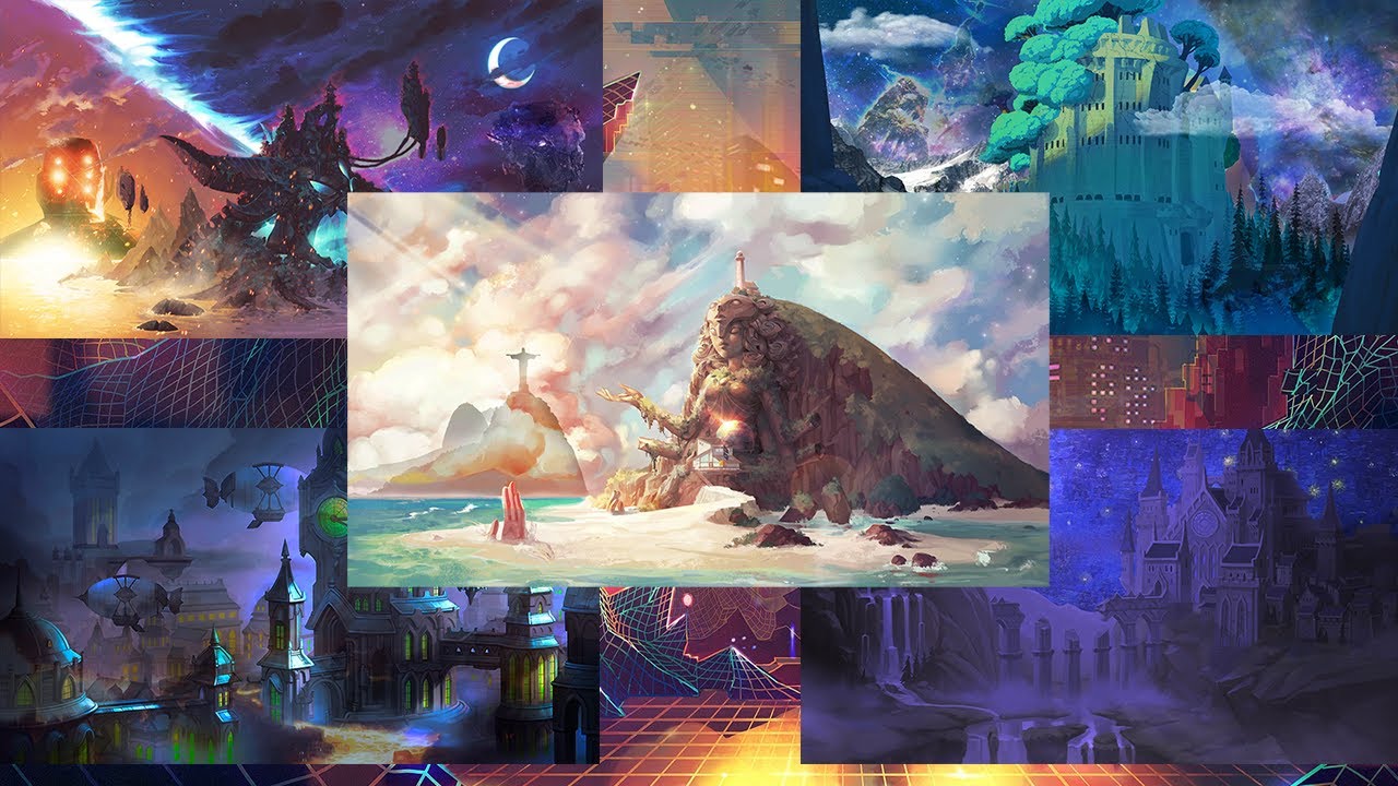 PERSONALIZEI TODOS os BACKGROUNDS do MEU BRAWLHALLA - YouTube