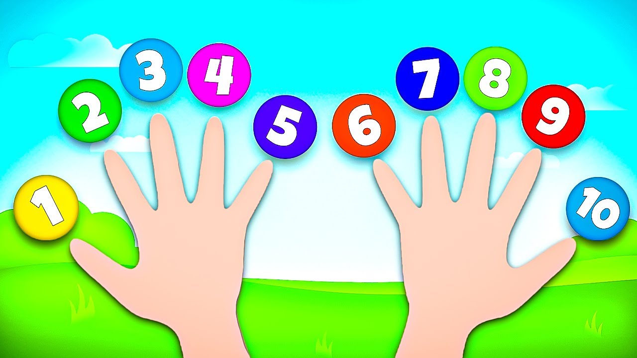 Learn Counting 1 to 10 in English For Kids | Animated Kids Counting ...