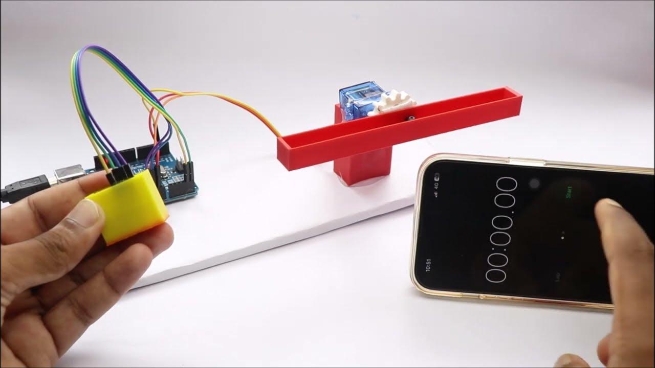 DIY Arduino ball balance game | Crazy Arduino Project ideas - YouTube