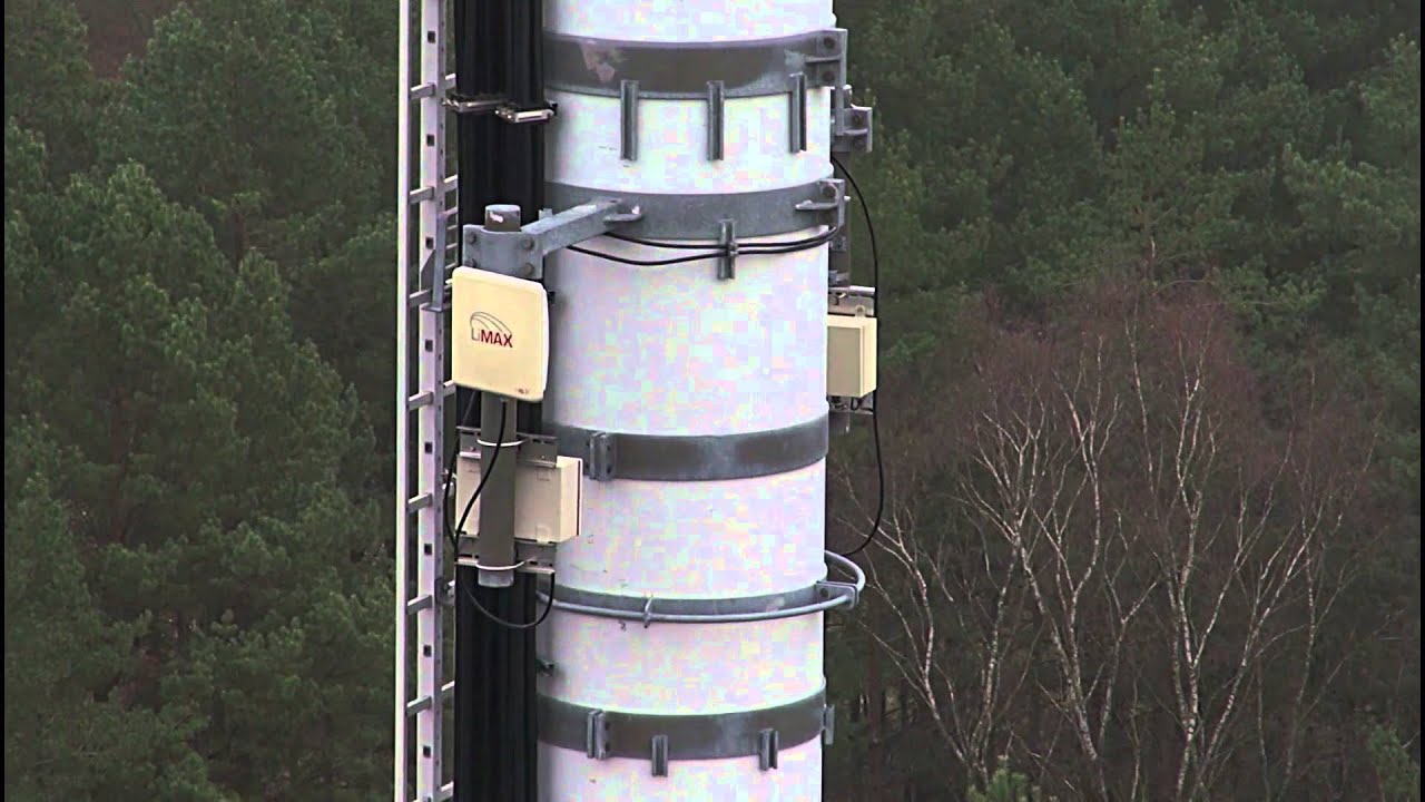 TESTING zoom function of camera at a cell phone tower - YouTube
