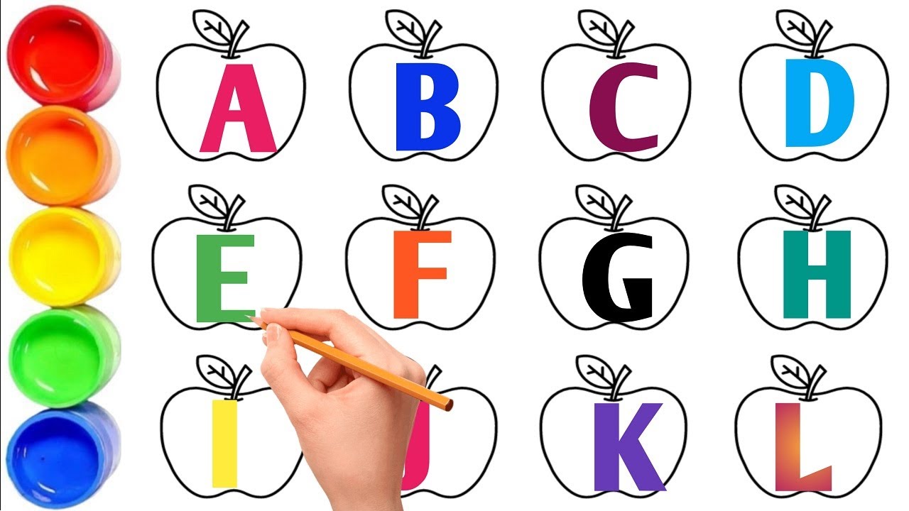 Learn ABCD Alphabets and numbers counting 123 abc for kids and Toddlers ...