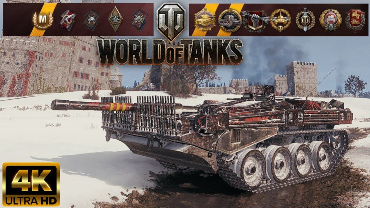 Strv 103B - Erlenberg map - 11 kills - 10,1k damage - Kolobanov 1 vs 6 ...