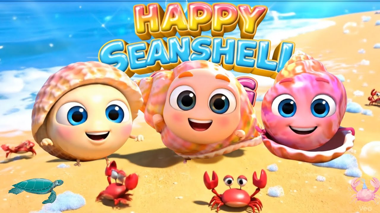 Happy Seashell | Dance on the Sand | Under the Sea Friends# ...