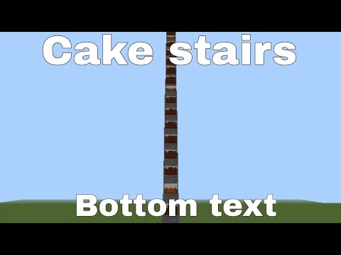 Fastest stairs in minecraft - YouTube
