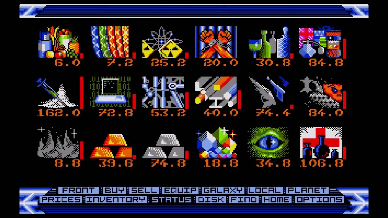 Elite Quick Play - Atari ST - YouTube