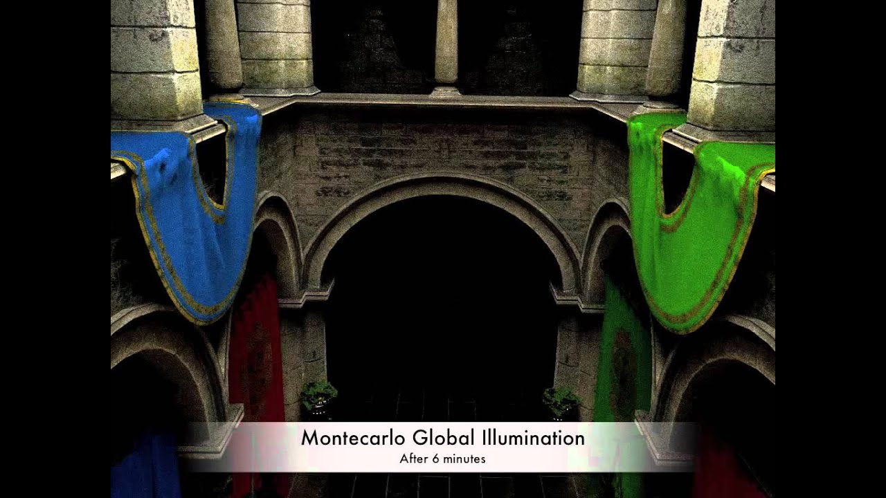 GPU Ray Tracing Framework - Montecarlo Global Illumination - YouTube