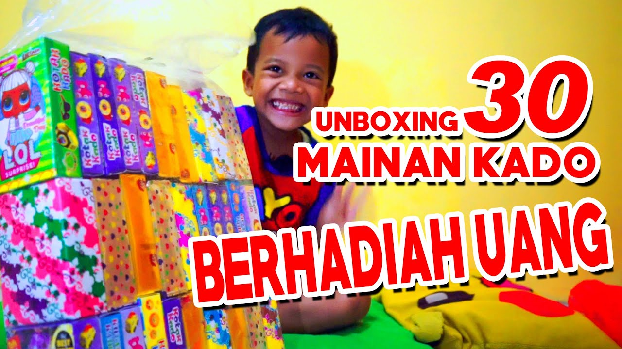 UNBOXING MAINAN KADO BERHADIAH - YouTube