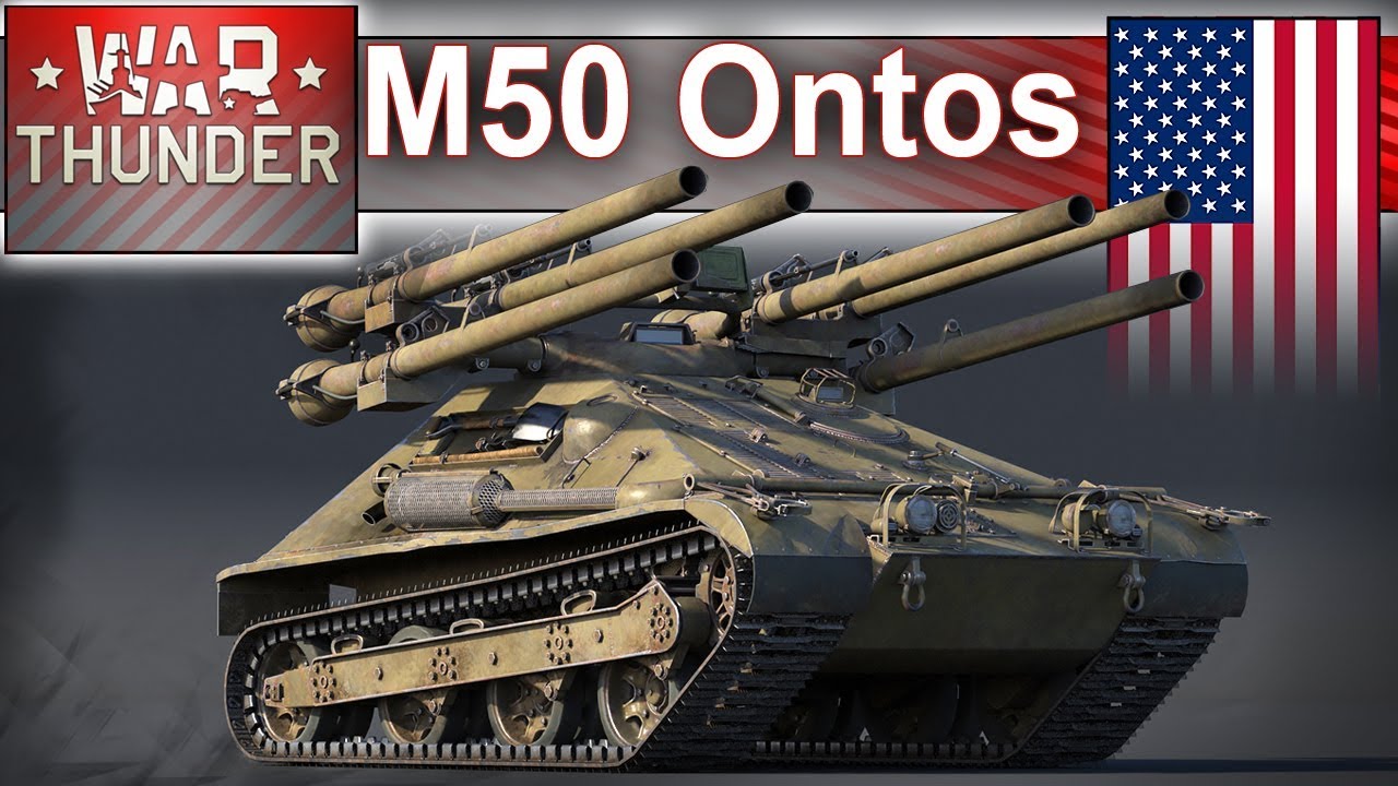 M50 Ontos - niezwykły pojazd w War Thunder - YouTube