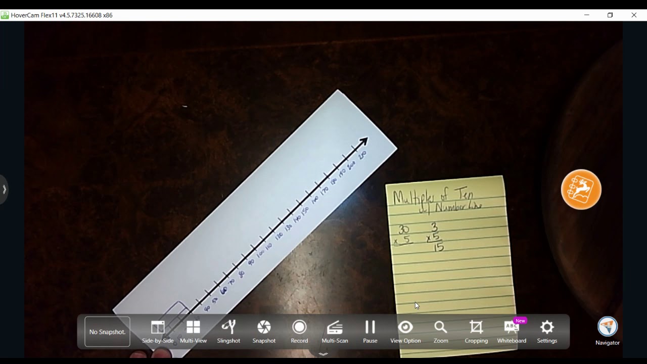 Multiples of Ten w Number Line - YouTube