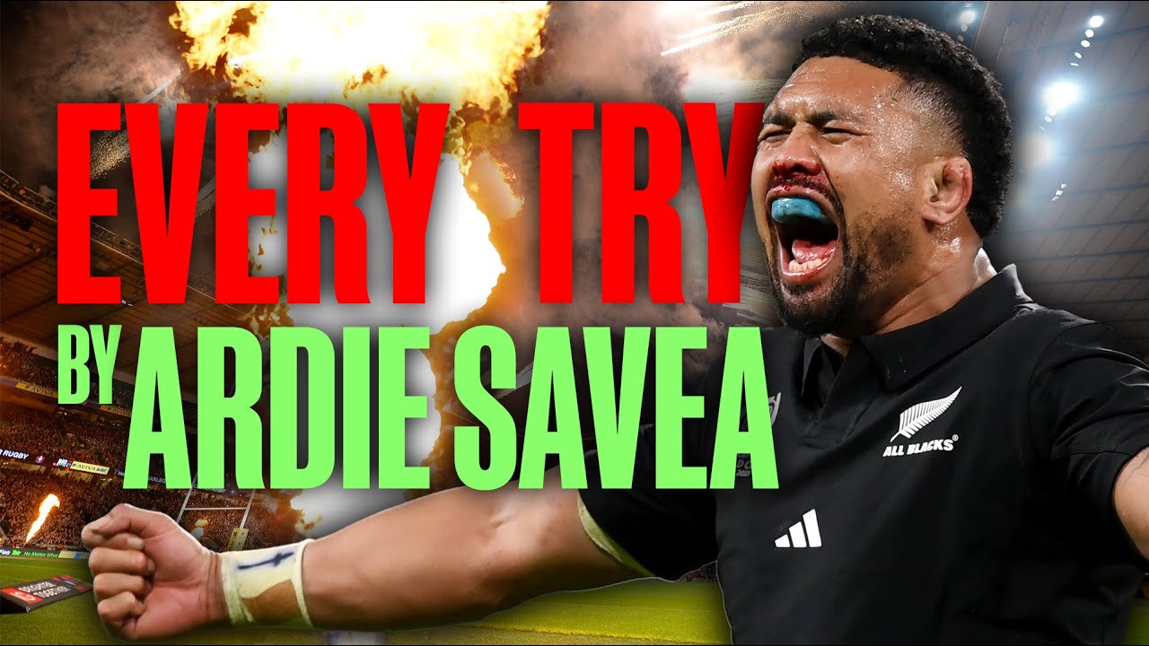 ALL the tries from the HIGHEST TRY SCORING All Black forward! 😮 Ardie ...