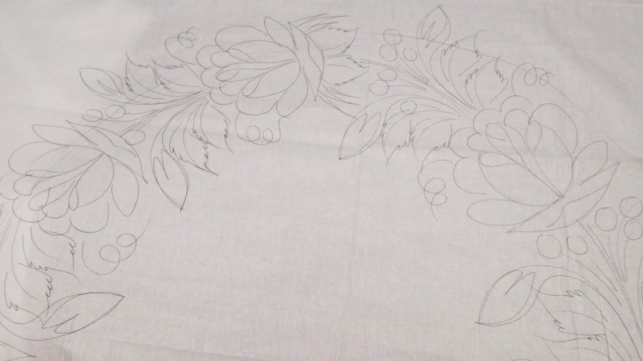 beautiful painting design bed sheet design drawing#youtubeshorts # ...
