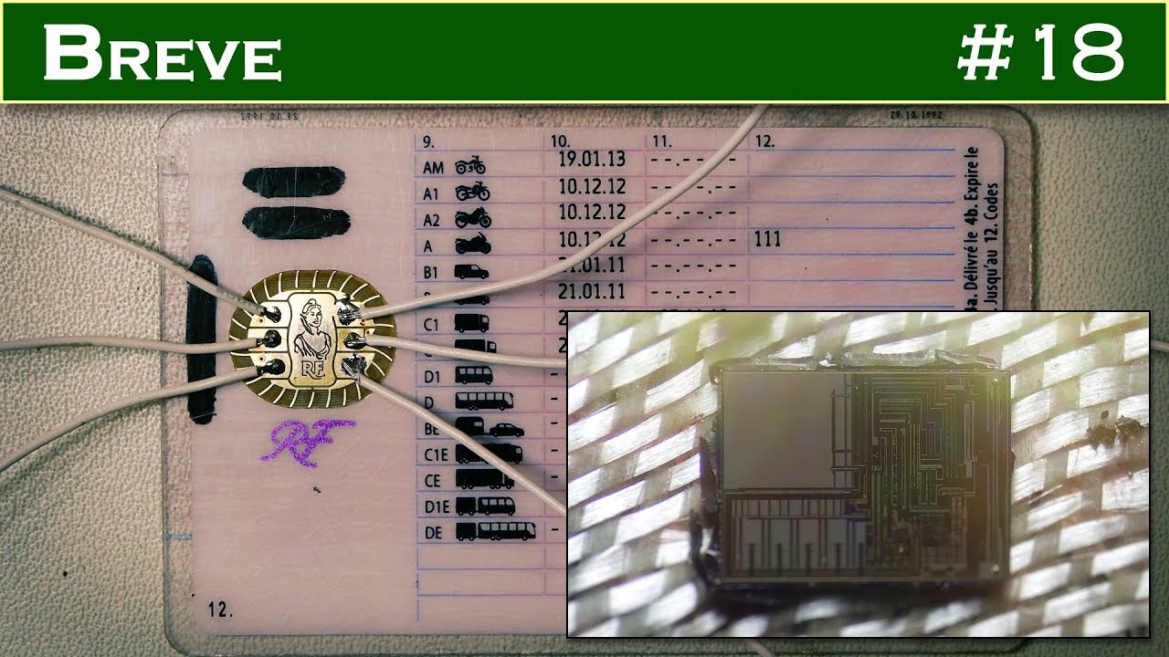 Ce que nous révèle la puce de silicium d'un permis de conduire - YouTube