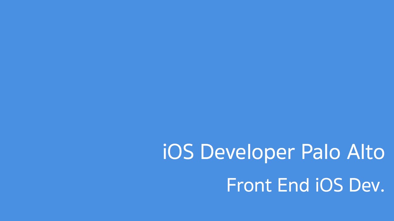 Front End iOS Dev Talk - YouTube
