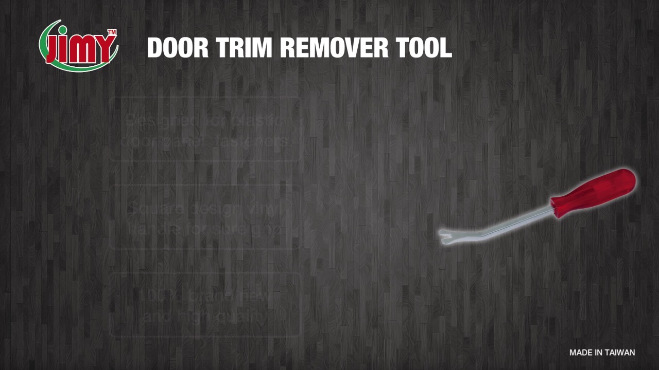 Jimy Tools-Door trim remover tool - YouTube