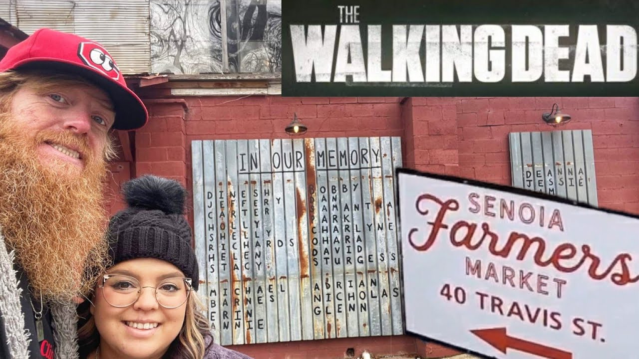 Senoia Farmers Market: In Memory Wall, Walking Dead Stuff N Thangz ...