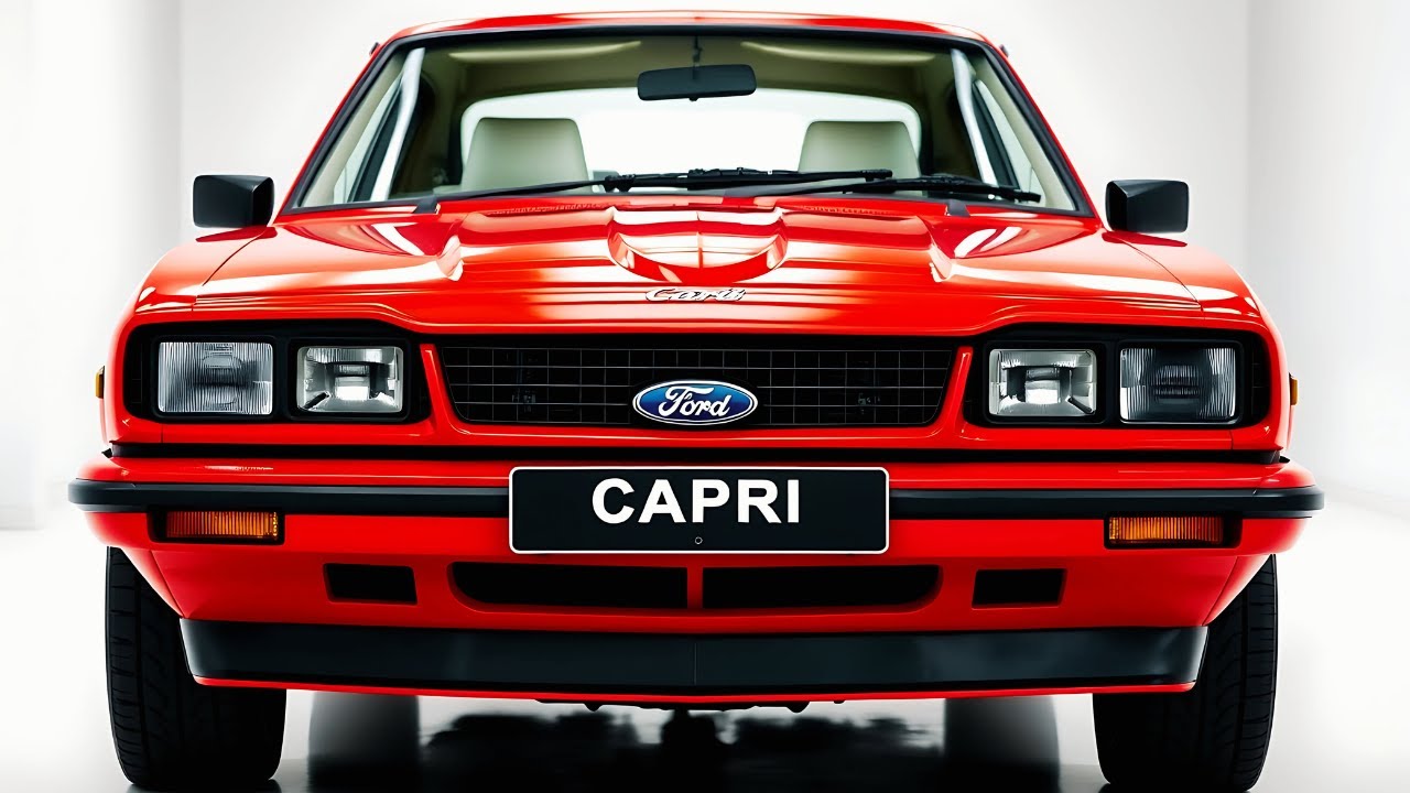 The 2025 Ford Capri: A New Era of Performance and Style - YouTube