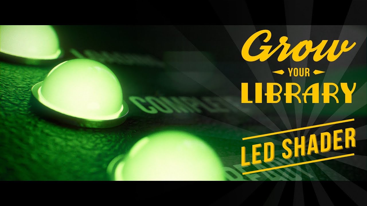 Light Indicator, LED Shader - Blender Tutorial - YouTube