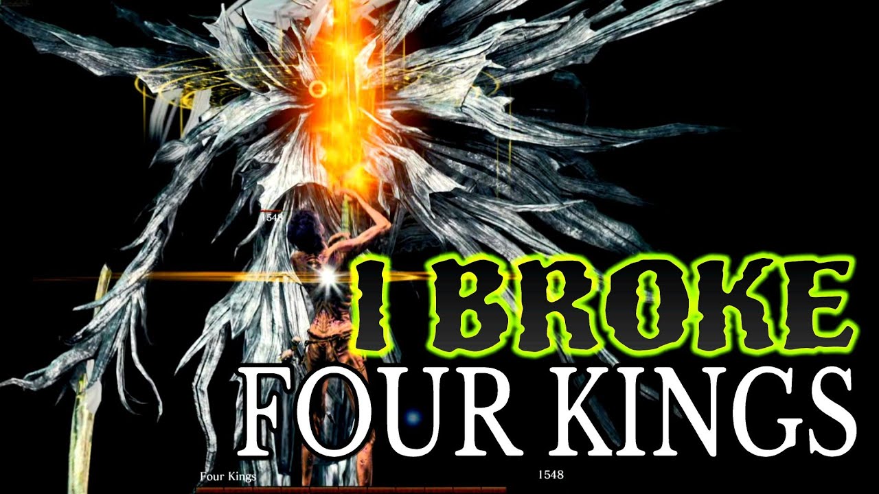 Stone Greatsword Sunlight Blade Tumblebuff Glitch Four Kings DS1 - YouTube