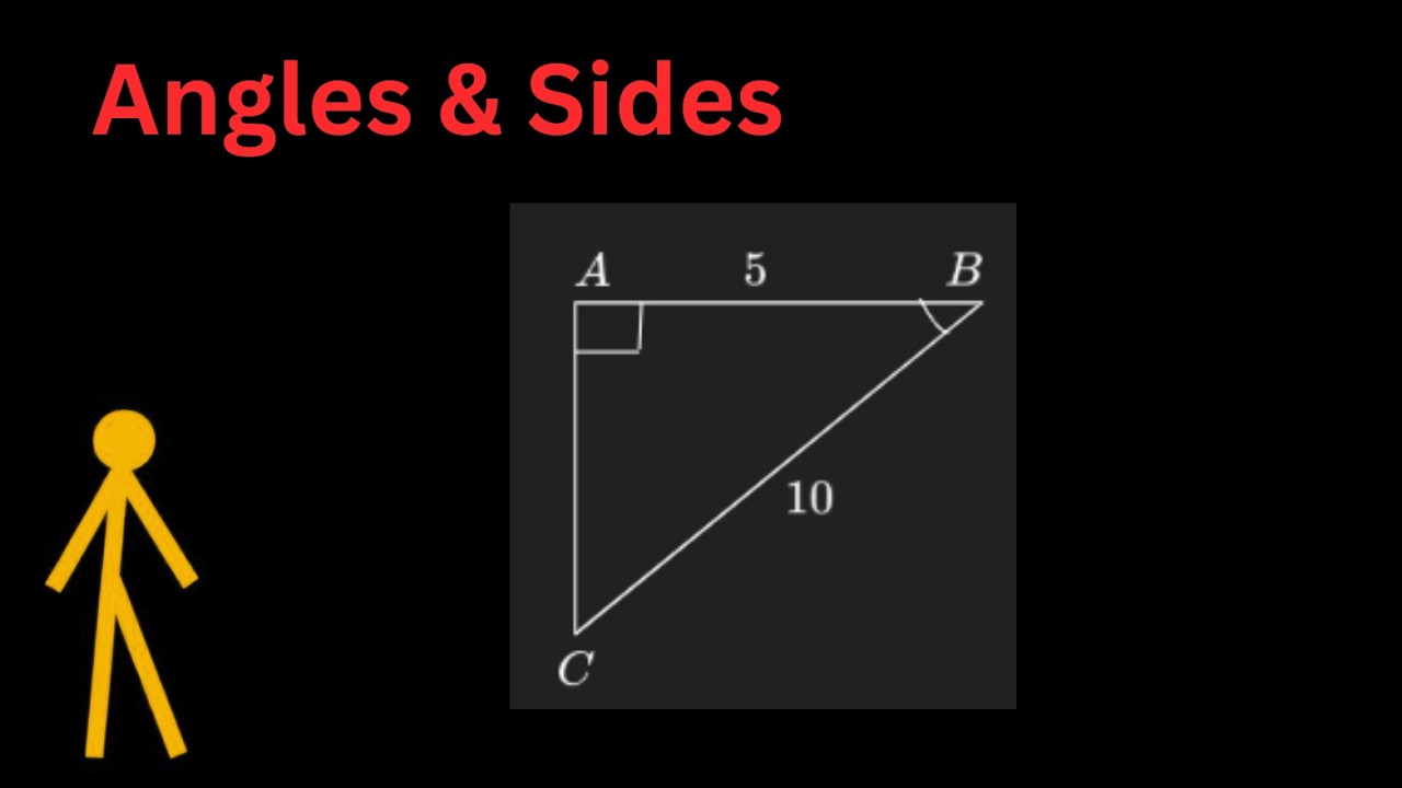 Find Unknown Angles & Sides Using Two Sides | Grade 11-12 Math in ...