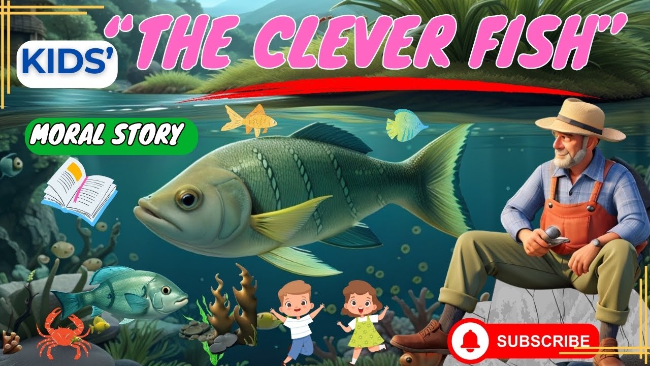 "The Clever Fish" 🐟🐠📝 intelligence and teamwork 💕👧👌💎 - YouTube