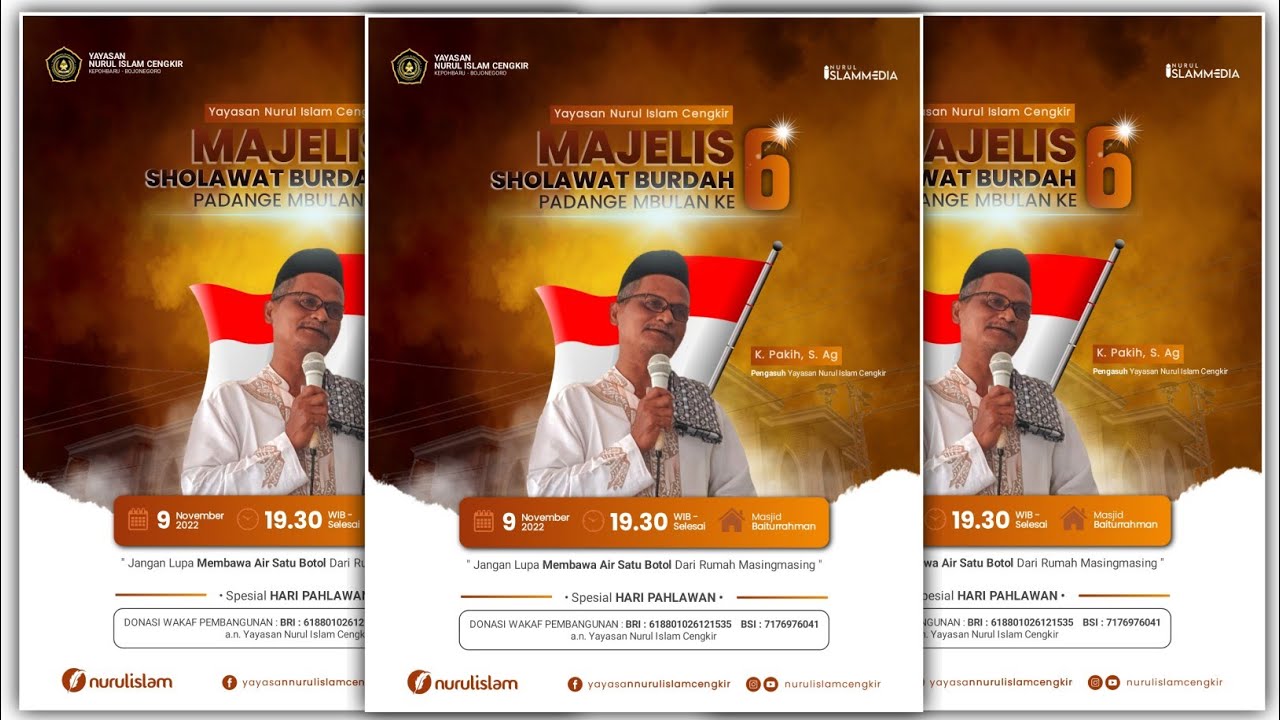 Tutorial Pixellab I Poster Majelis Sholawat Terbaru I Free Plp Youtube