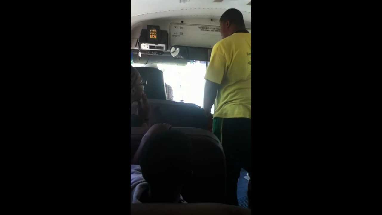 Student Tries To Fight Bus Driver - YouTube