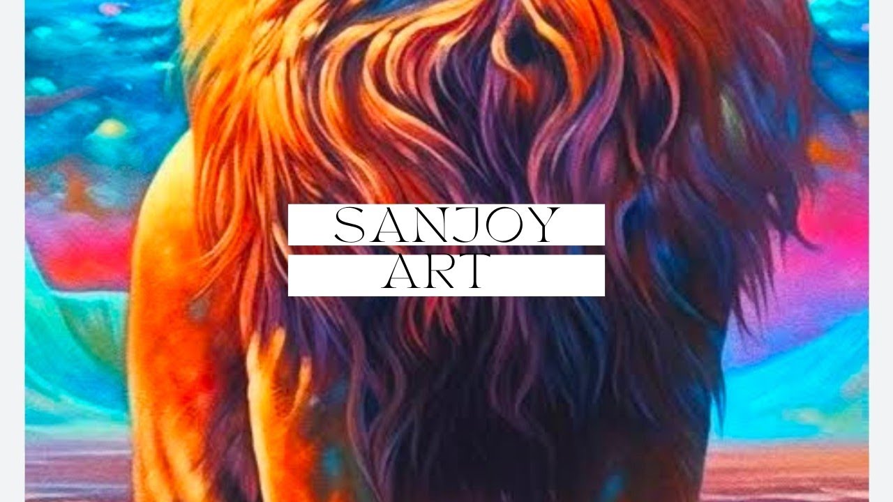 best art 🎨🎨🎭🎭 lion face 👀👀👀@Kaash @KaashPlays @JanieFit ...