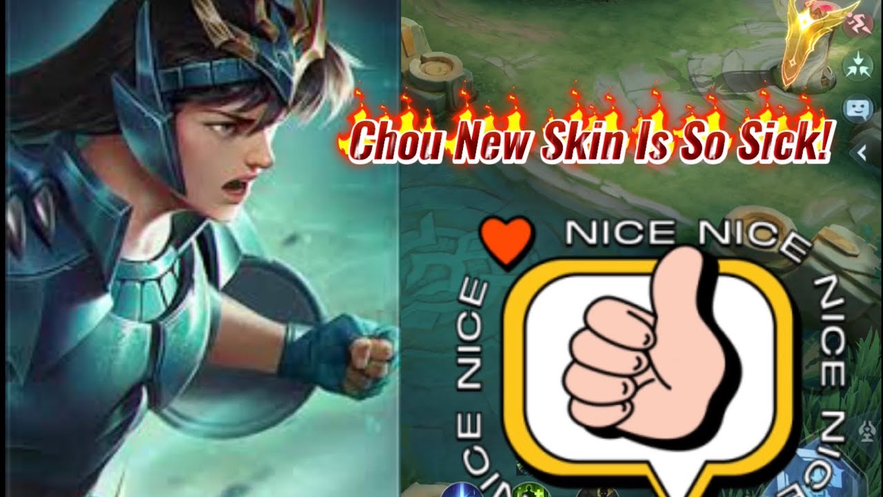 Chou New Skin Skill Effects! Nice Nice Nice! - YouTube