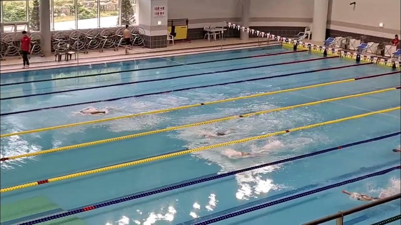 광교수영대회 접영50m 6레인 1위 - YouTube