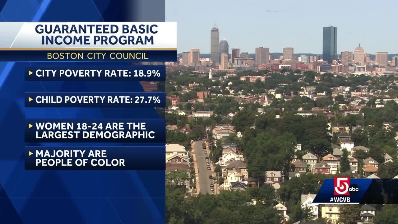 Boston eyes guaranteed basic income program - YouTube