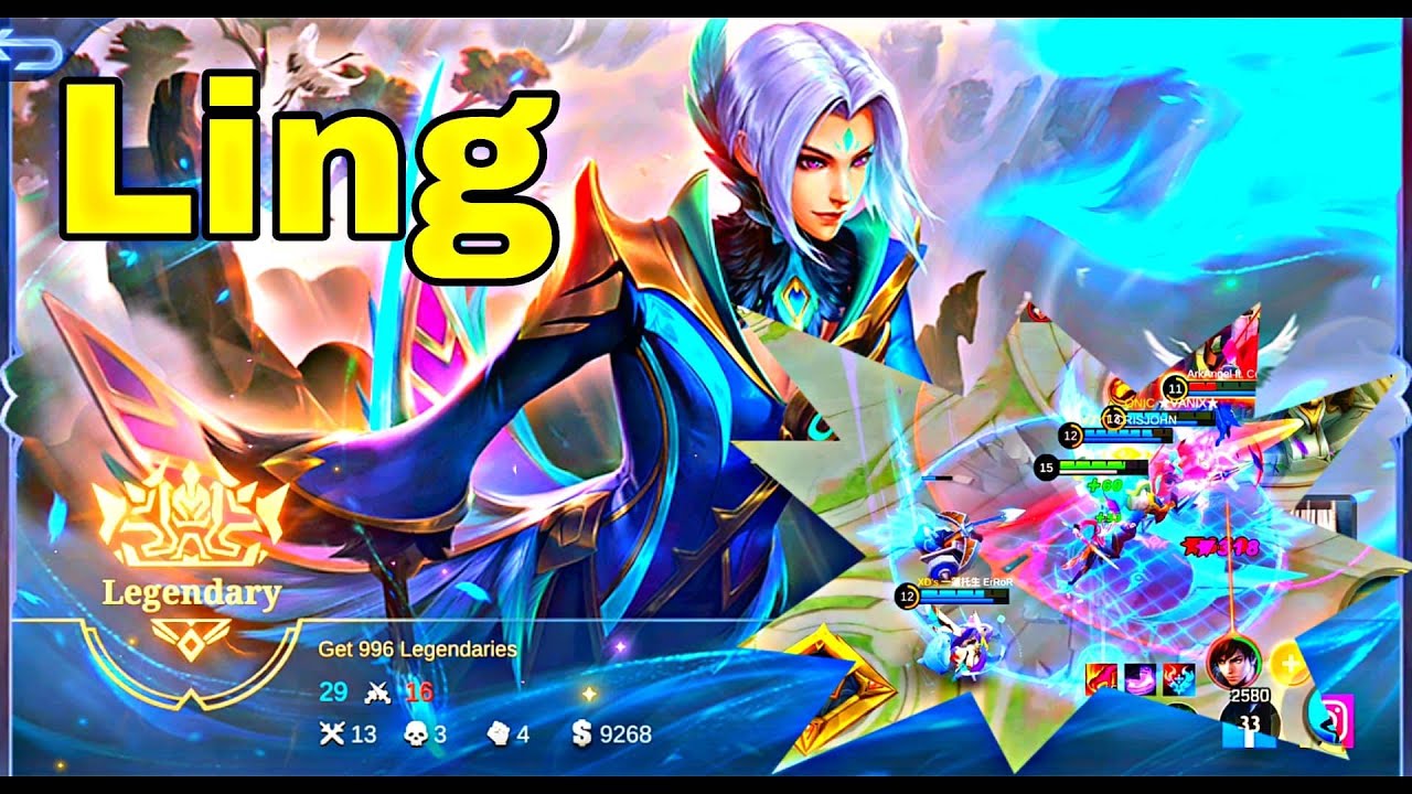 Ling Jumping On The Wall 🤩🥰 | MLBB | GamePlay | RankGame - YouTube