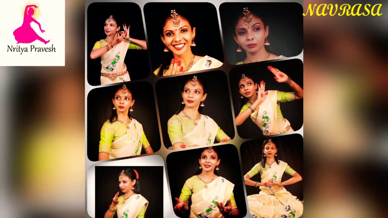 Navrasa || Bharatnatyam||Nine emotions ||Nritya pravesh dance academy ...