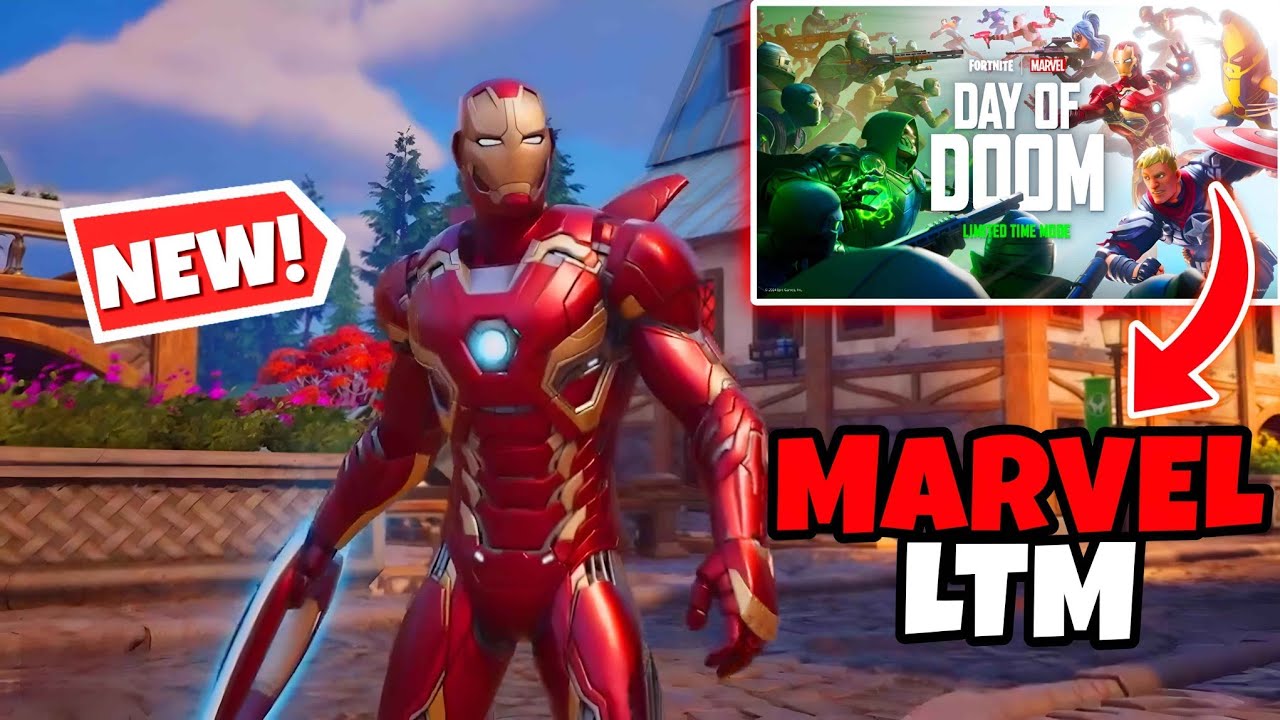*NEW* Iron Man Fortnite Skin TEASER Video + Marvel LTM Announced‼️🔥 ...
