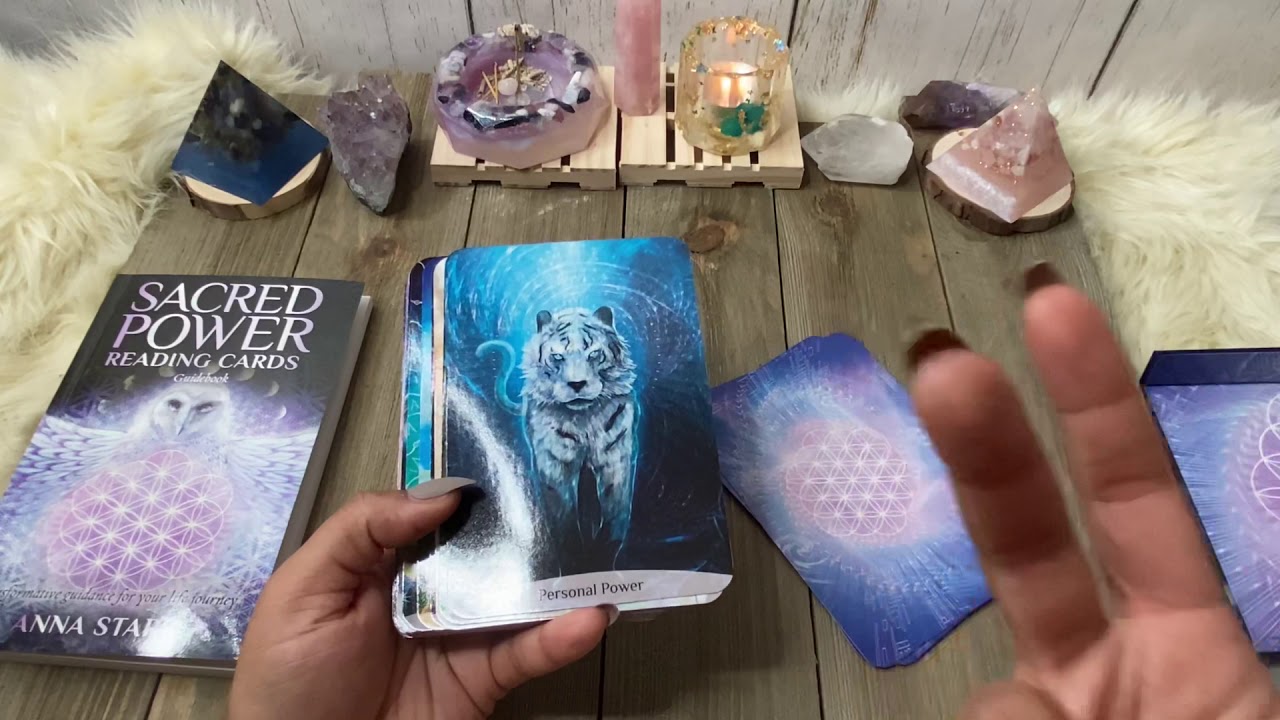 Deck Review: Sacred Power Reading Cards by Anna Stark - YouTube