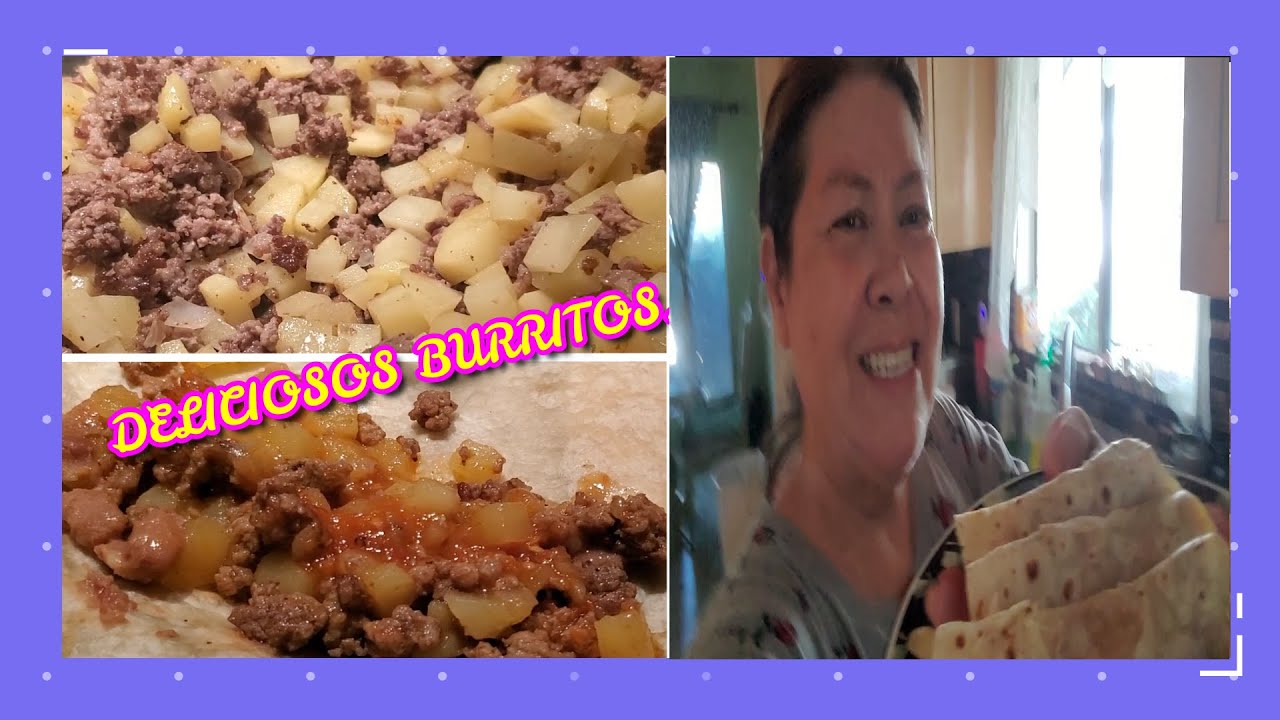 BURRITOS DE PICADILLO ESTILO CHIHUAHUA. - YouTube