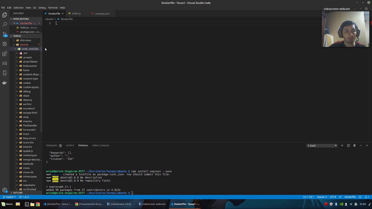Sistemas Operativos 1 - 201612097 - Creando un contenedor distroless y ...