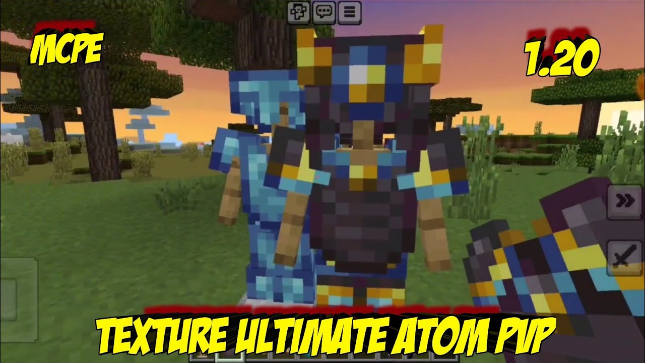 Showcase Texture Ultimate Atom PVP MCPE Minecraft Indonesia - YouTube