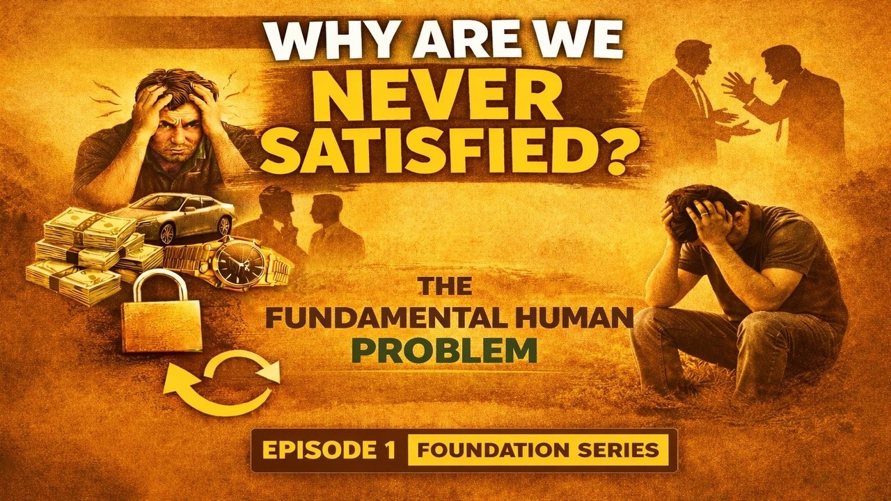 Foundation Series - 1: The Fundamental Human Problem - YouTube