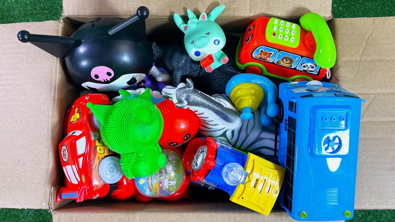 8 Minutes Satisfying with Unboxing Toys Set, Princess Dolls,Swing&Slide ...