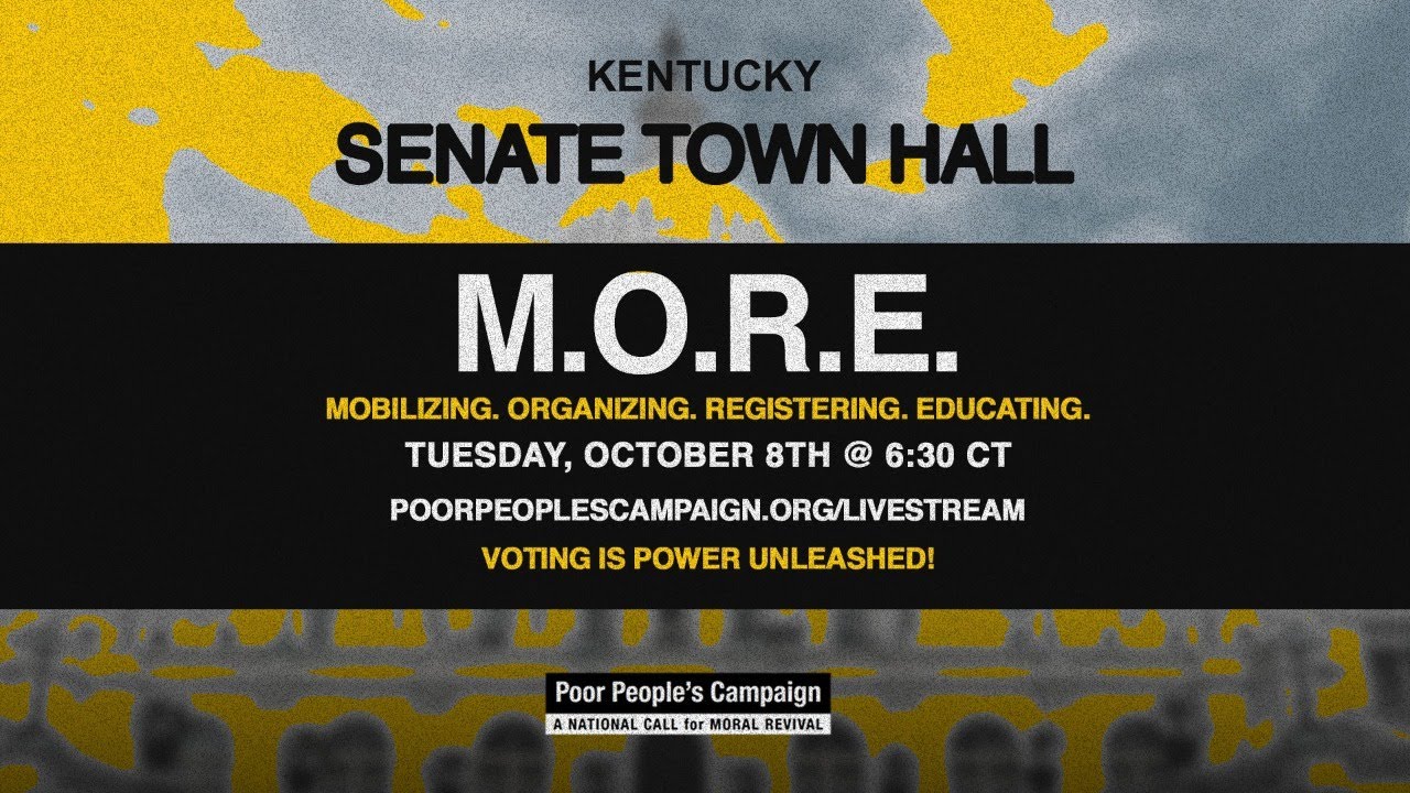 Kentucky Poor People's Campaign Senate Town Hall - YouTube