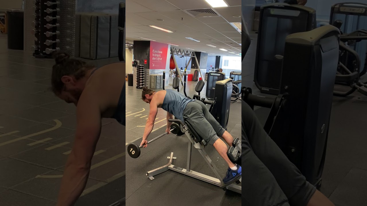 Hip Extension (barbell) - YouTube