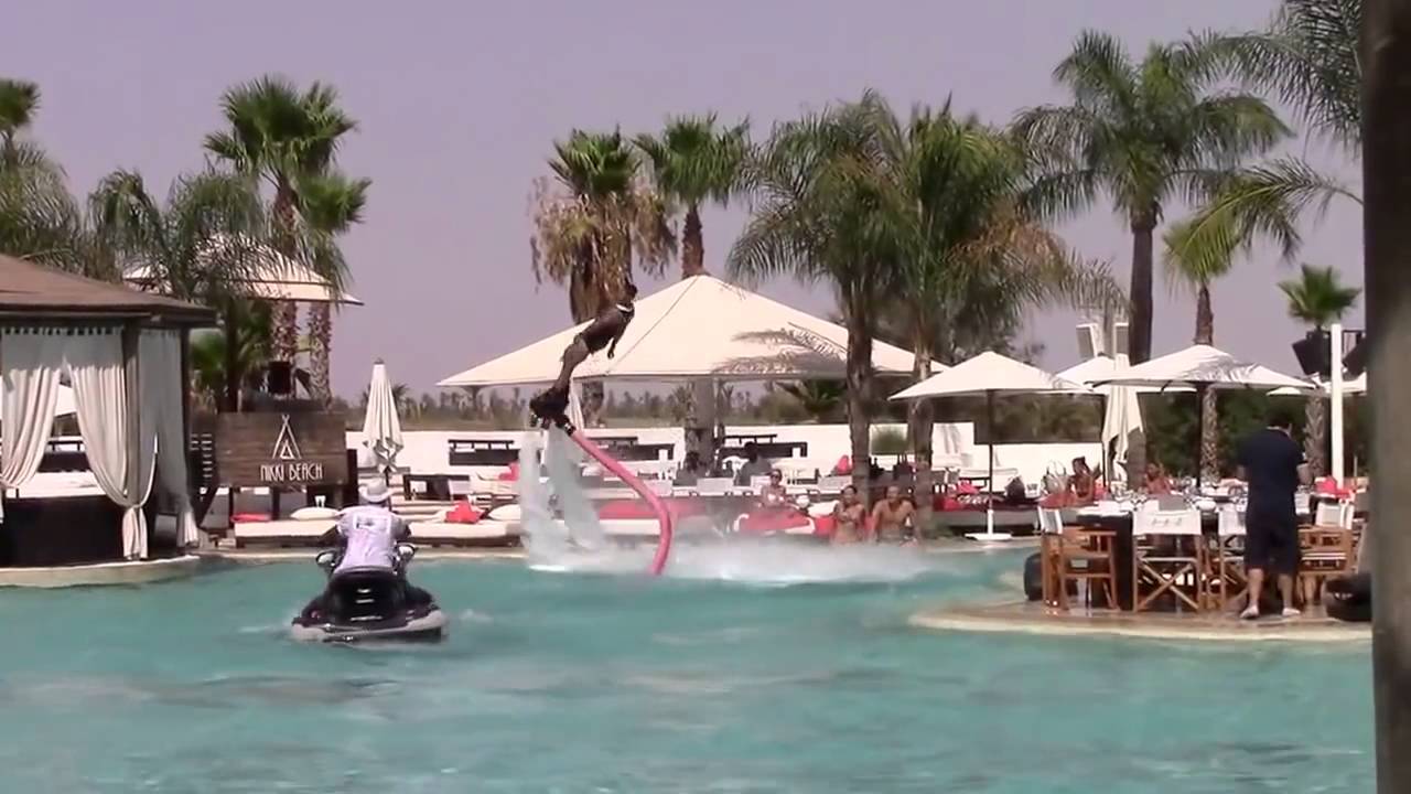 Flyboard jet atlas Marrakech - YouTube