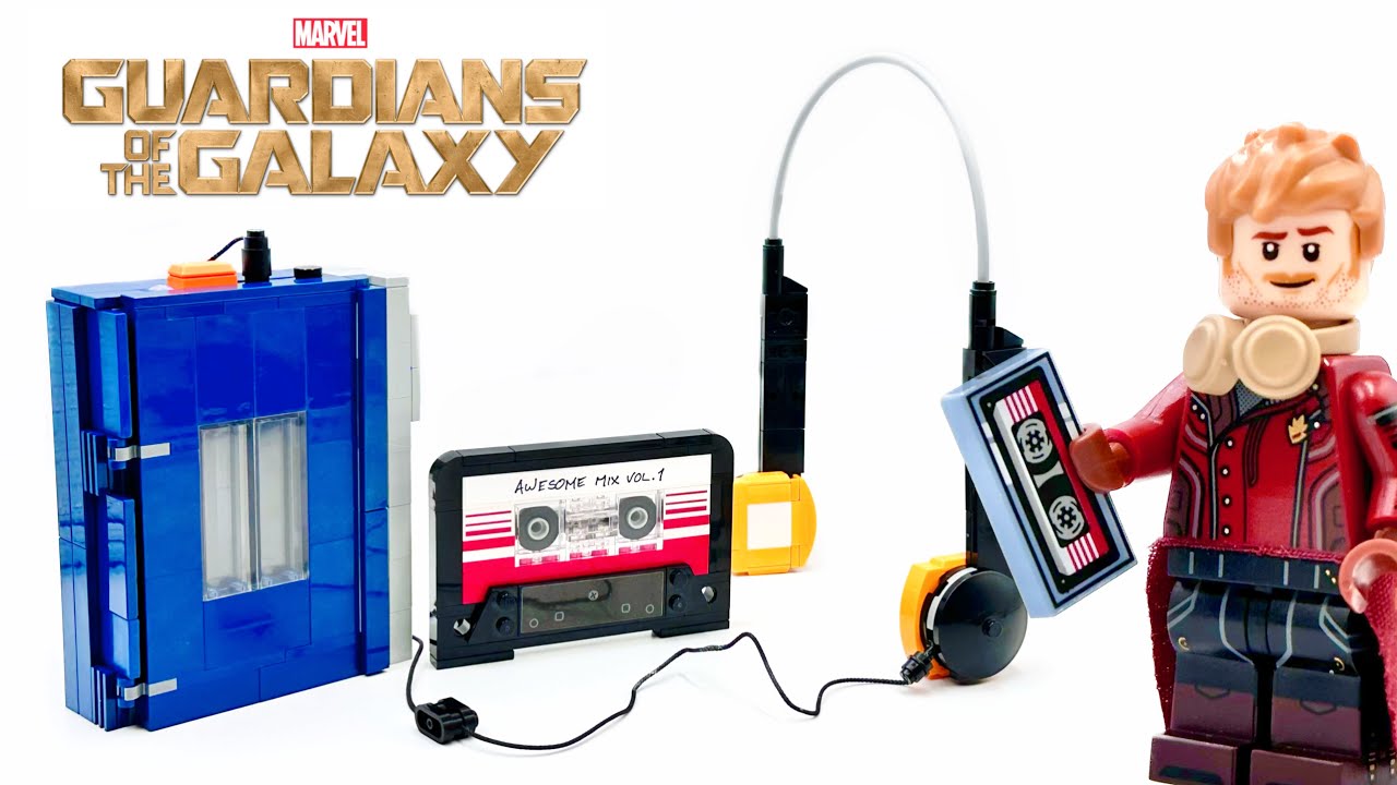 LEGO Guardians of the Galaxy Star Lord's Sony Walkman MOC - YouTube