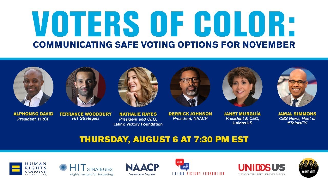 Voters of Color: Communicating Safe Voting Options For November - YouTube