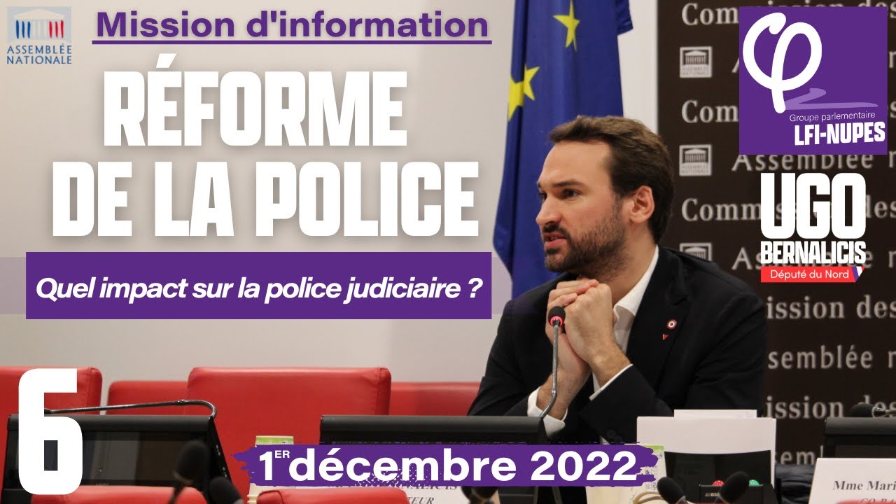 Éric MORVAN - Audition #6 de la mission d'information sur la police ...
