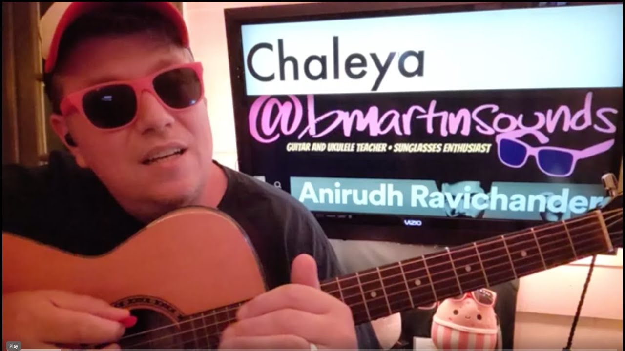 Chaleya - Anirudh Ravichander, Arijit Singh, Shilpa Rao Guitar Tutorial ...
