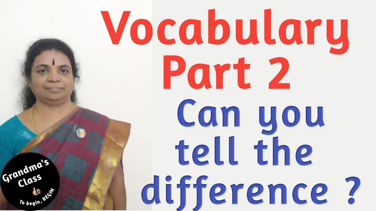 Can you tell the difference ? Vocabulary 2 | Homophones | English ...