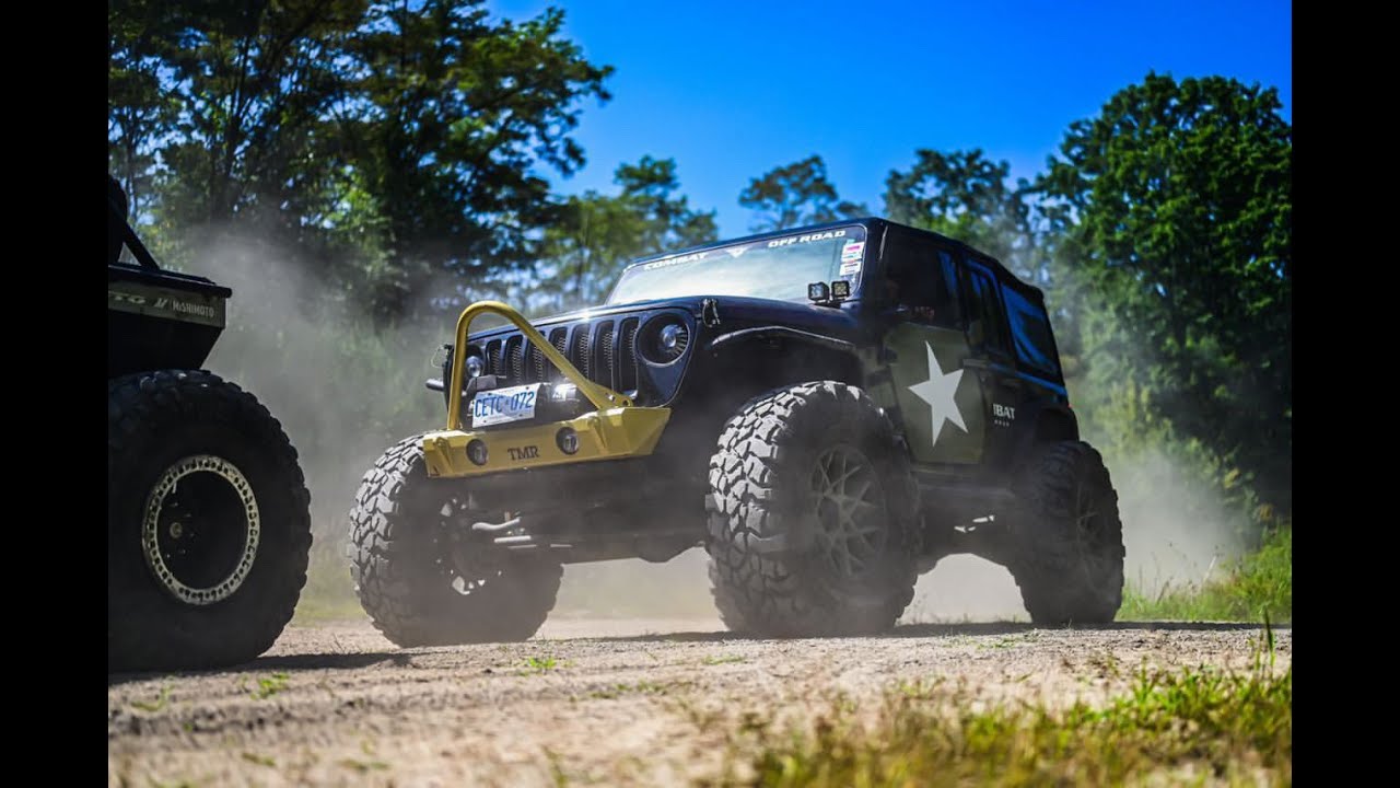 Windrock park Trail 15 Combat Off Road JL - YouTube
