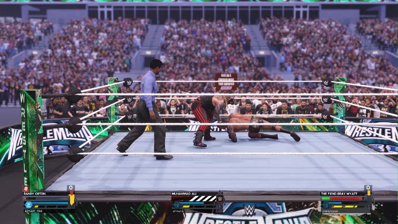 WWE 2K24 Aysar gg=get good - YouTube