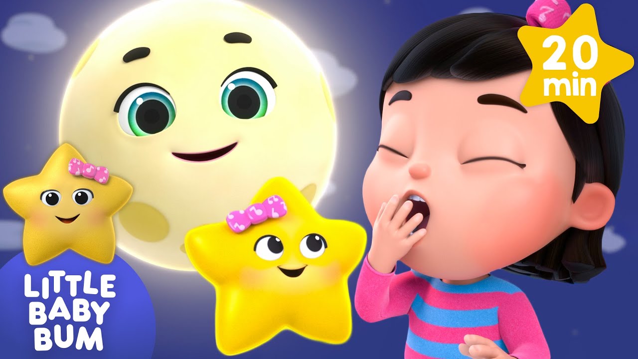Say Goodnight Moon and Stars! | 💤 Bedtime, Wind Down, and Sleep with ...